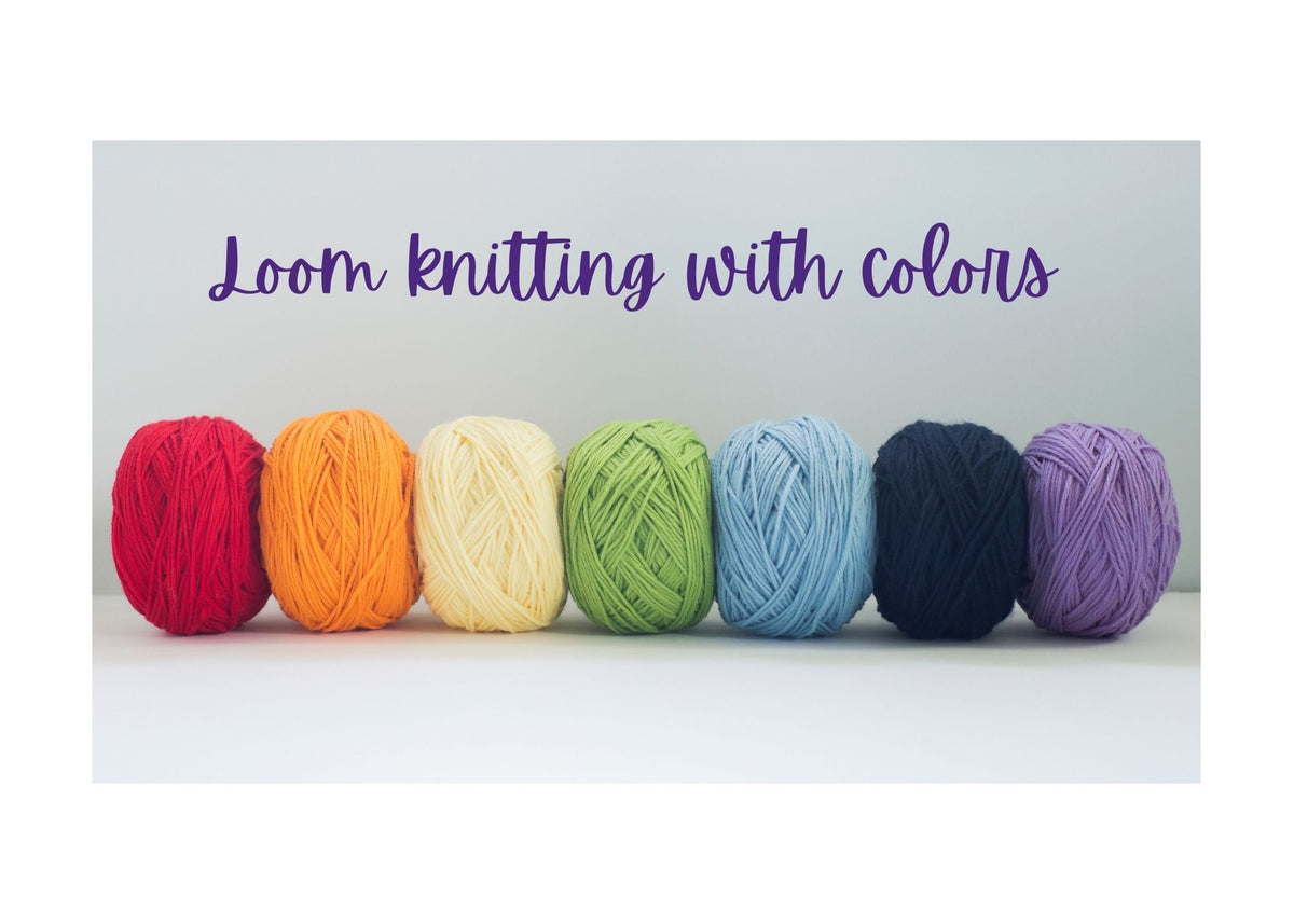 Loom Knitting Color Series – BOHLD Loom Knitting