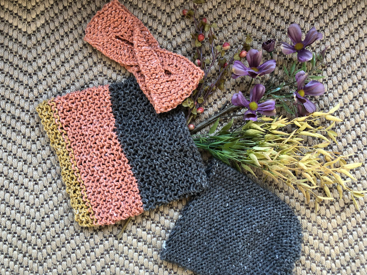 Loom Knit Rustic Romantic Fall Set – BOHLD Loom Knitting